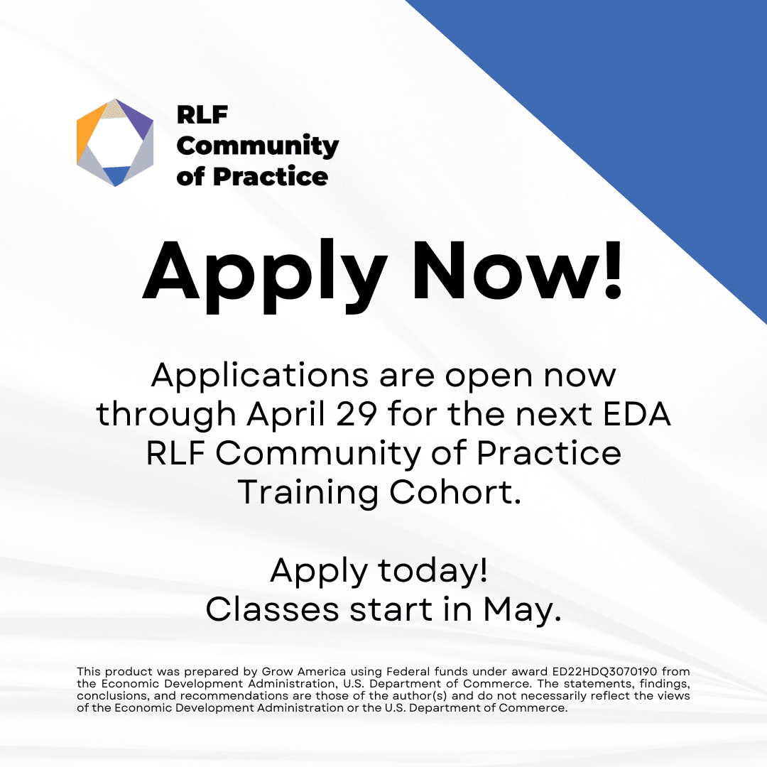 EDA RLF Community of Practice (CoP) cohorts is now open now through ...